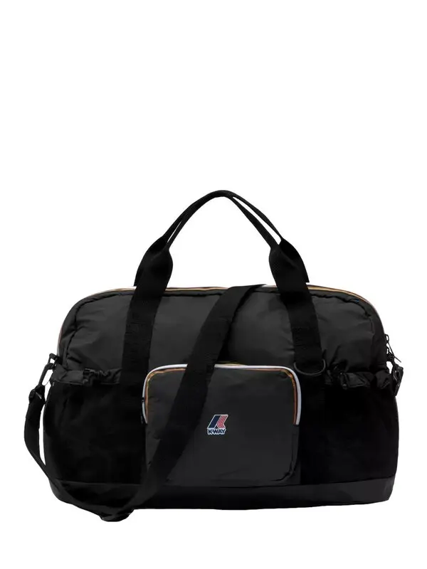 K-WAY Marcel Logo-detail Holdall - Black