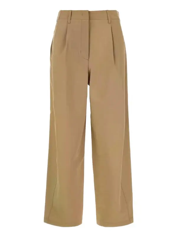 Herno Pleated Trousers - Neutrals