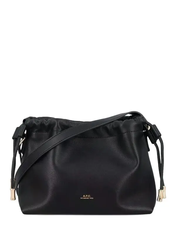 A.p.c. Drawstring Tote - Black