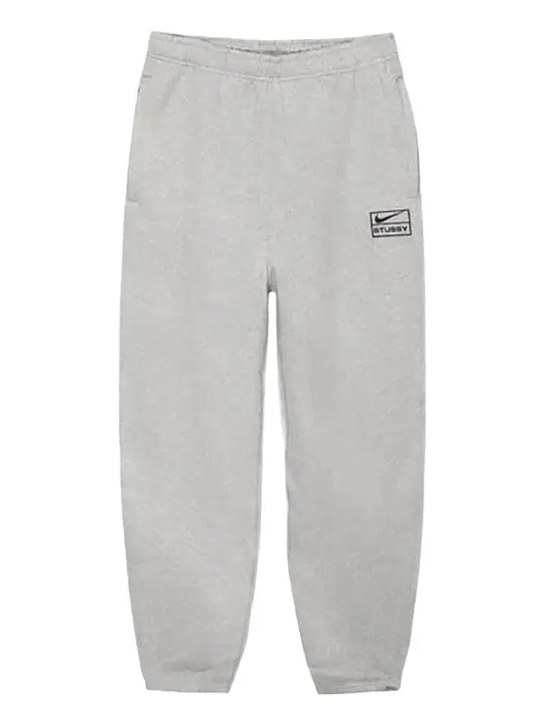 StÜssy X Nike Fleece Track Pants - Grey