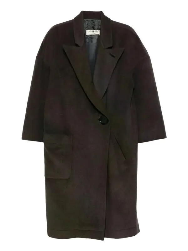 A.N.G.E.L.O. VINTAGE CULT 1980s Button-fastening Coat - Brown
