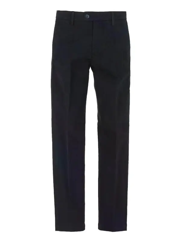 RE-HASH Buttoned Straight-leg Trousers - Blue