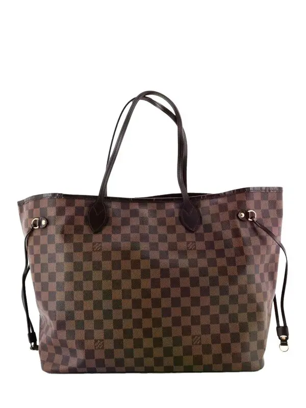 LOUIS VUITTON Neverfull Damier Gm Tote Bag - Brown