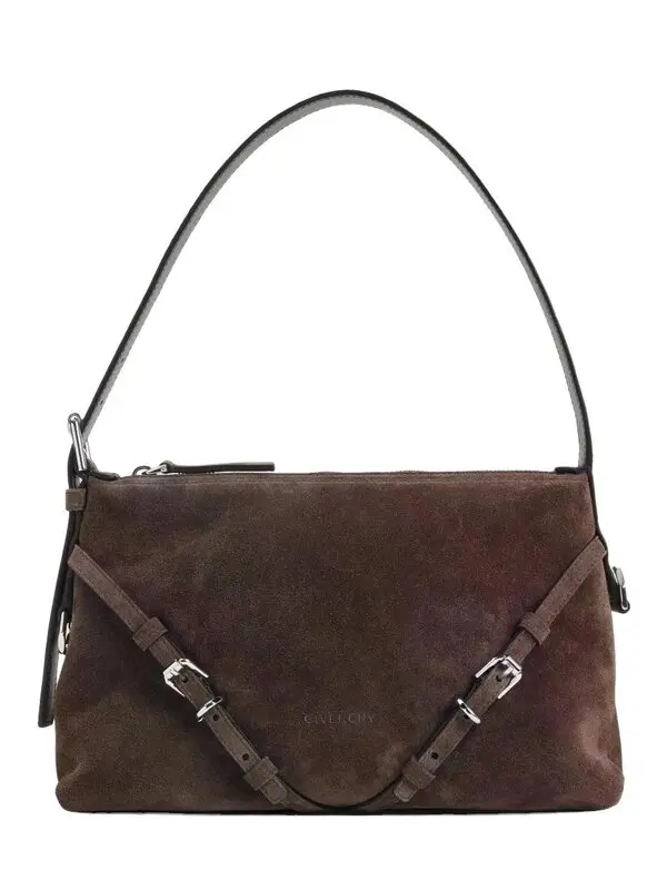 Givenchy Buckle-detail Shoulder Bag - Brown