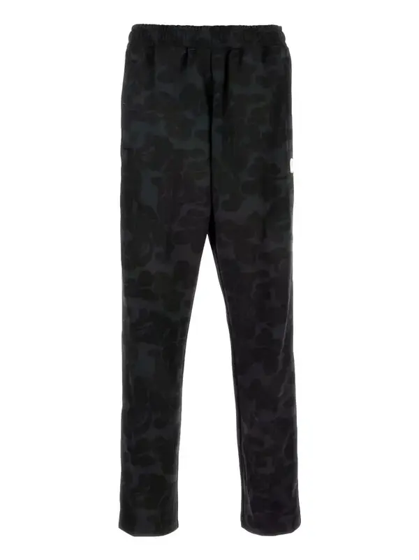A BATHING APE Camouflage-pattern Track Pants - Black
