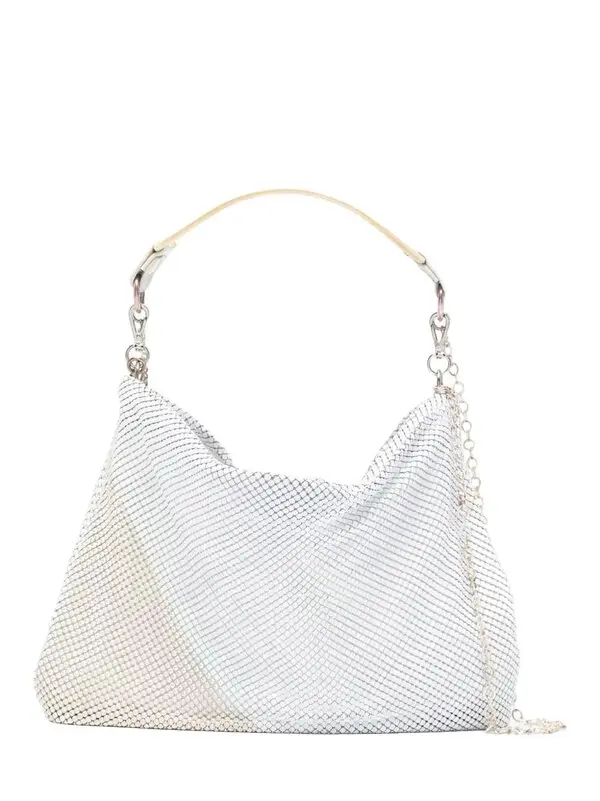 LAURA B Chain-strap Shoulder Bag - White