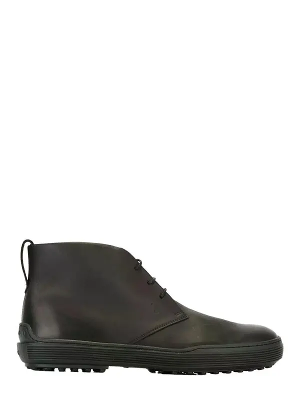 TOD'S Lace-up Desert Boots - Black