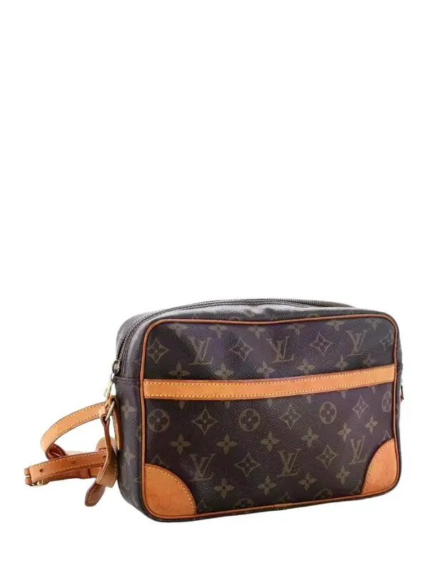 LOUIS VUITTON Trocadero 27 Monogram Crossbody Bag - Brown