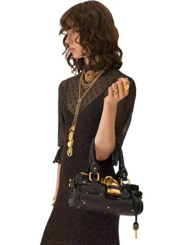 Chloé Small Paddington Bag - Black