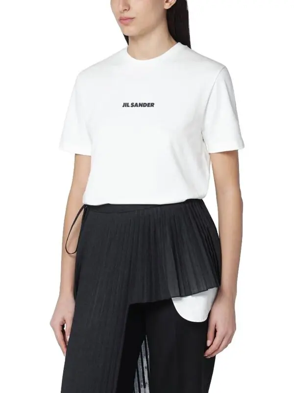 JIL SANDER T-shirt With Logo - White