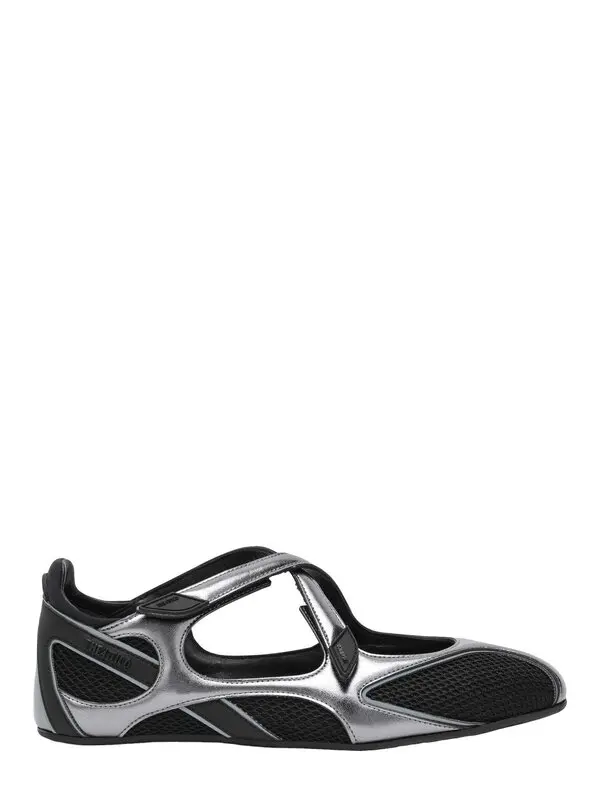 Attico Ballerina Flats - Black