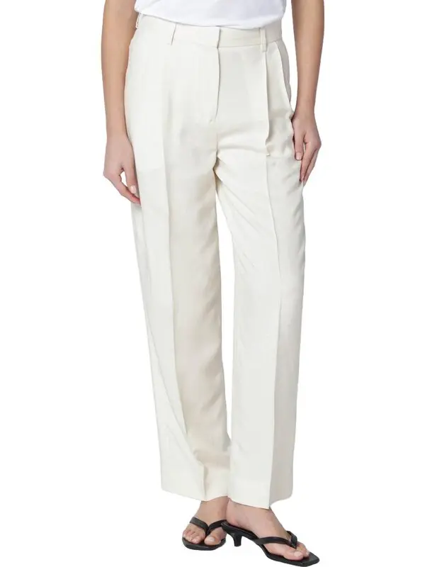 TOTEME Viscose Trousers - White