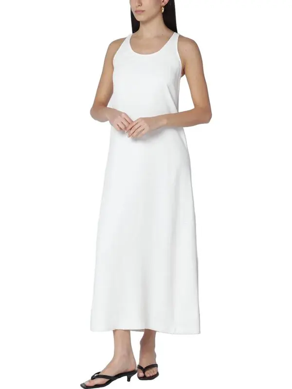 TOTEME Sleeveless Midi Dress - White