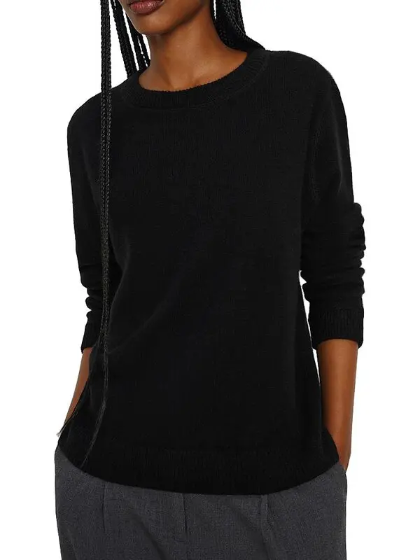REFORMATION Cashmere Boyfriend Sweater - Black