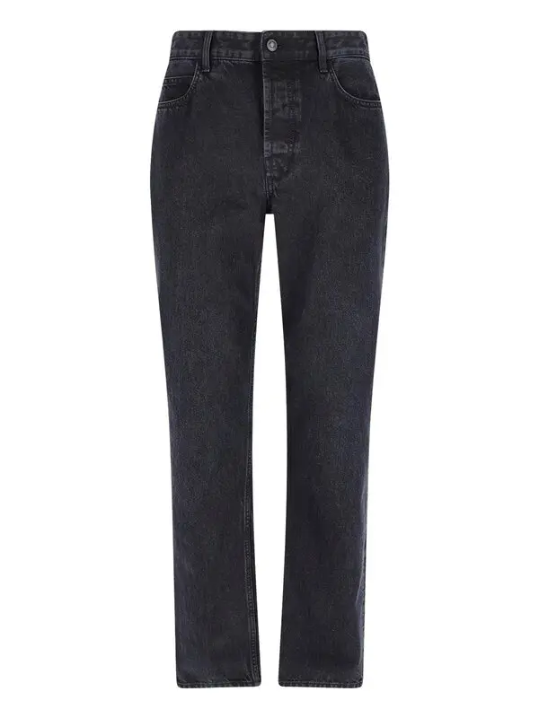 THE ROW Ross Straight Jeans - Black
