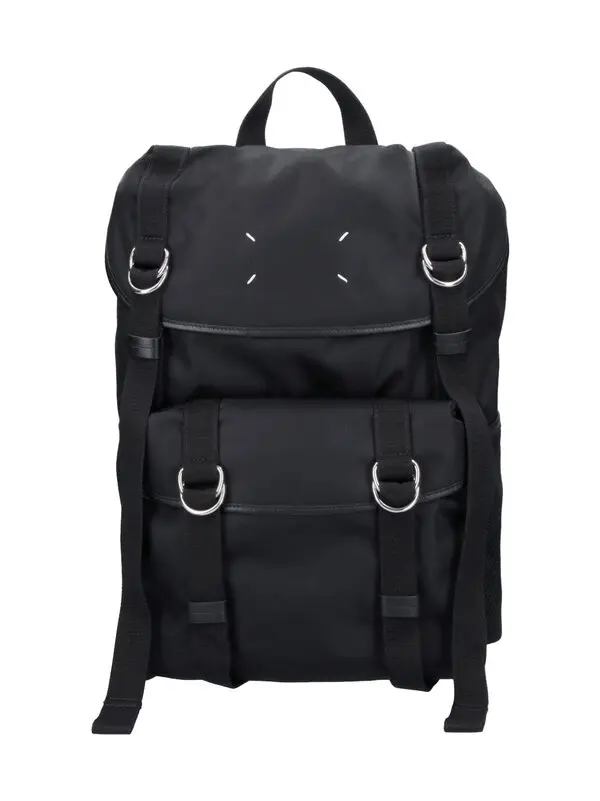 MAISON MARGIELA Four Stitches Medium Backpack - Black