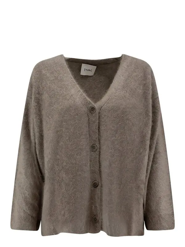 NUDE Cashmere Cardigan - Grey