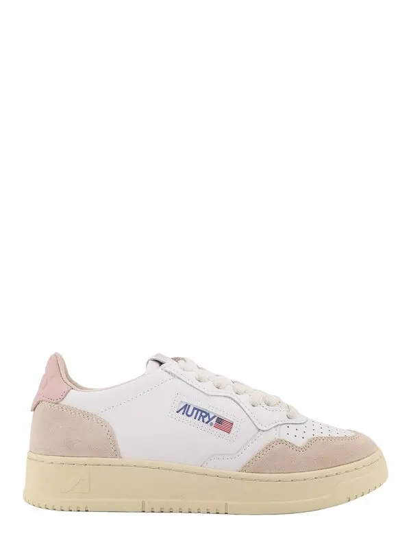 AUTRY Medalist Leather Sneakers - White