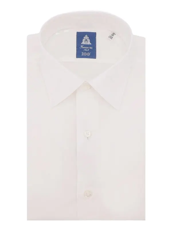 FINAMORE 1925 Rodi Cotton Shirt - White