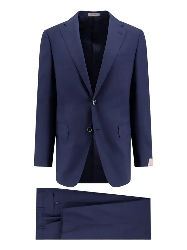 Corneliani Virgin Wool Suit - Blue