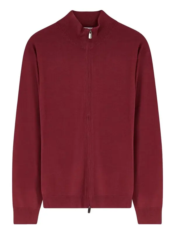 BRAMANI CASHMERE Wool Cardigan - Red