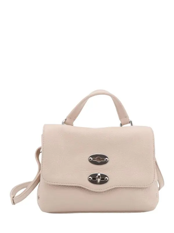 ZANELLATO Postina® S Textured Leather Bag - White