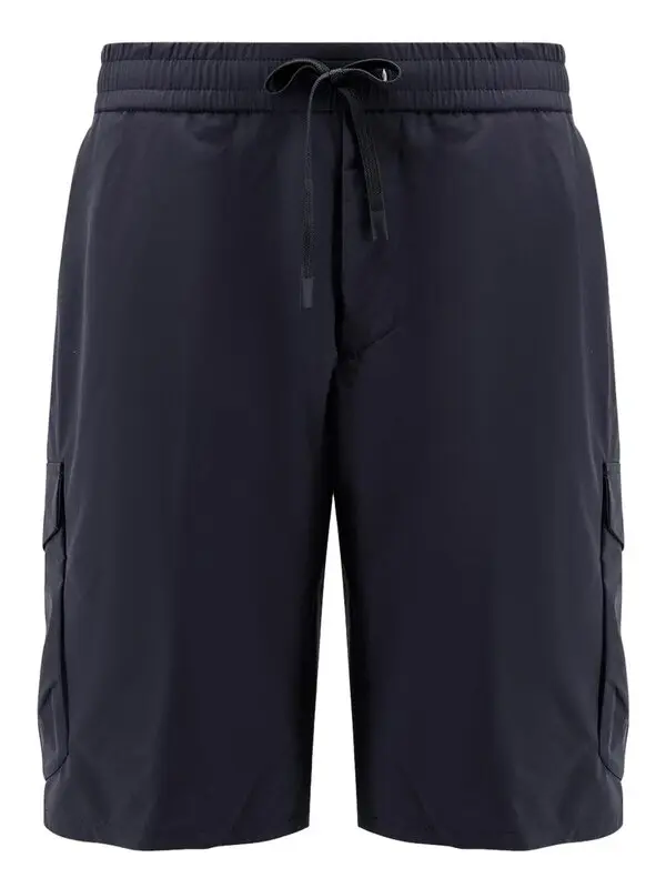 BOSS Lightweight Cargo Tapered Fit Shorts - Blue