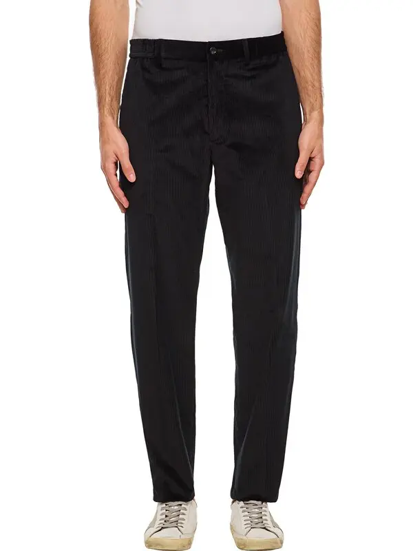 Tagliatore Straight Leg Pants - Black
