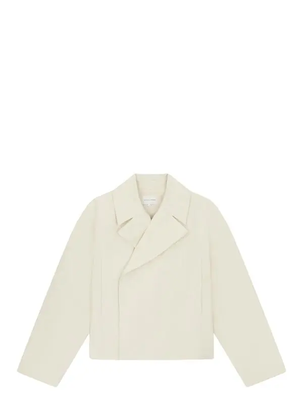 Loulou De Saison Cropped Jacket - Beige