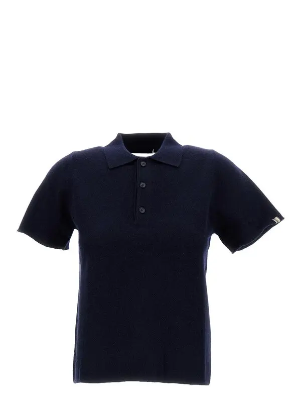 Extreme Cashmere Salamander Polo - Blue