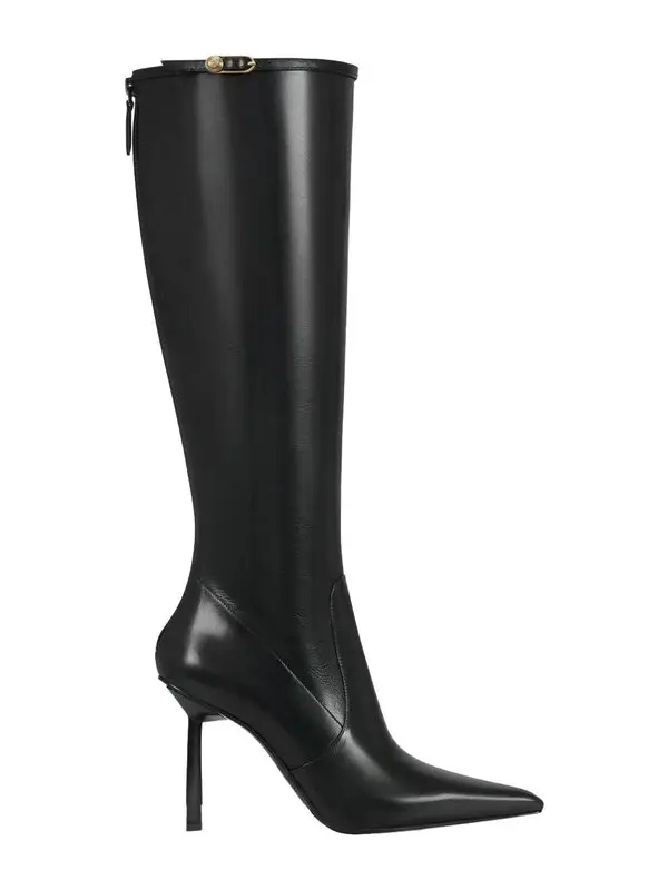 POTAMY 100mm Buckle-detail Boots - Black