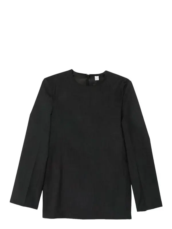 TOTEME Long-sleeve Blouse - Grey