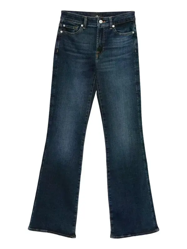SEVEN The Leggy Five-pocket Jeans - Blue