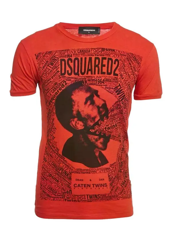 Dsquared2 Graphic-print T-shirt - Red