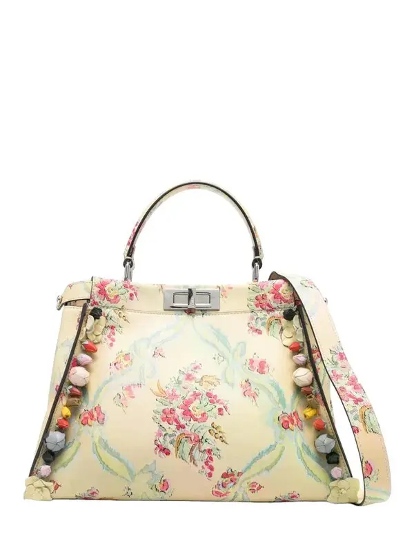 Fendi Marie Antoinette Peekaboo Tote Bag - Neutrals