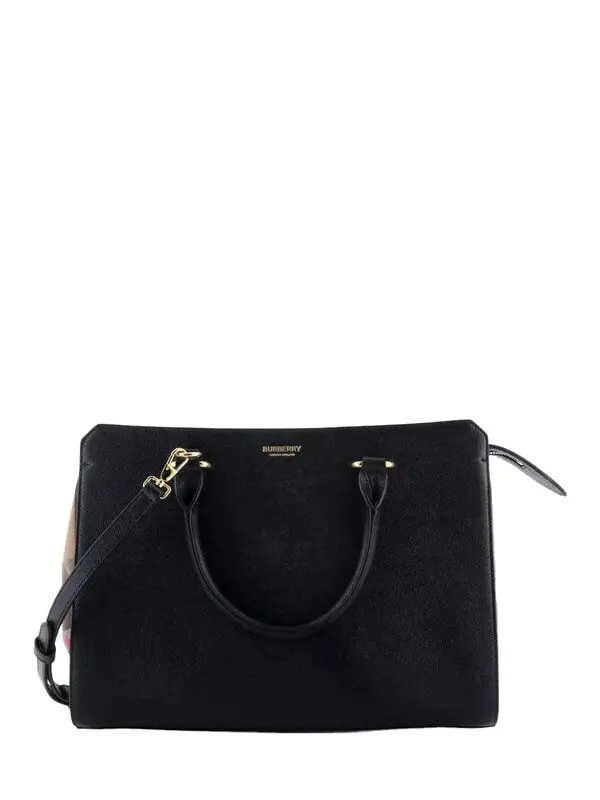 Burberry Banwell Small Tote Bag - Black