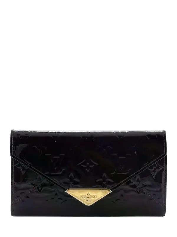 LOUIS VUITTON Mira Chain Monogram Vernis Clutch Bag - Red