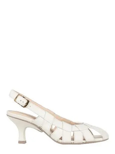 TOD'S Leather Sandals - White