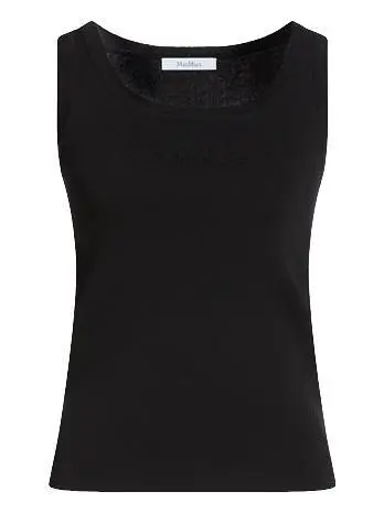 Max Mara Top Viscose Polyamide - Black