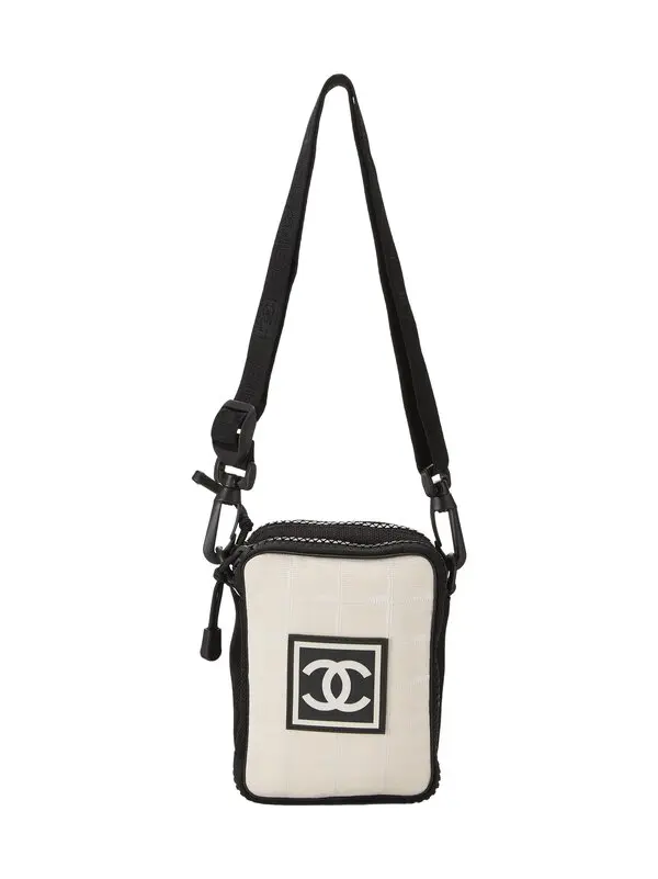 Chanel Sportline Shoulder Bag - White