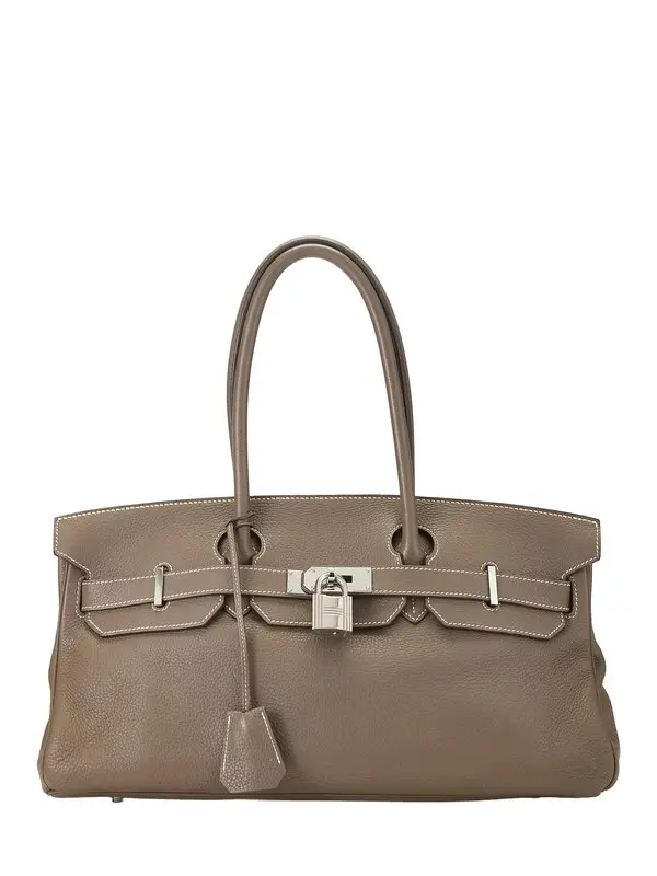 Hermès Clemence Jpg Birkin 42 - Etoupe