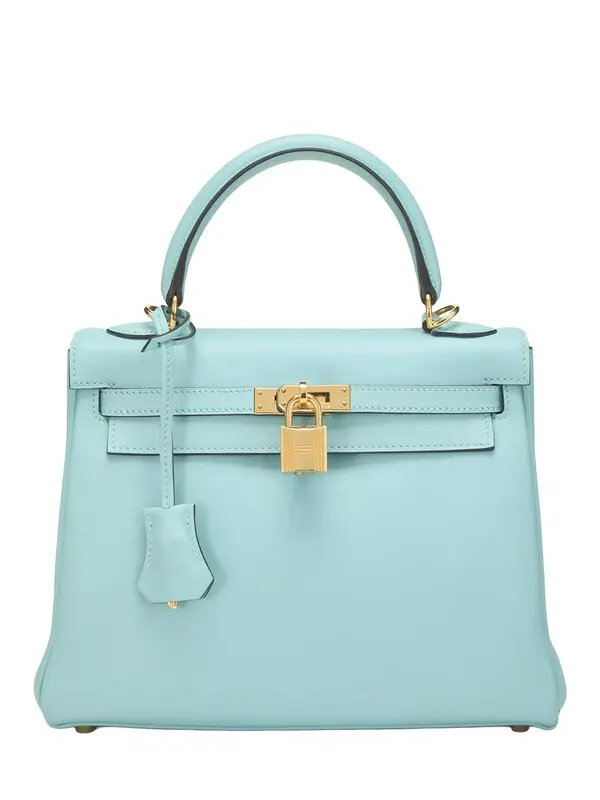 Hermès Kelly Retourne 25 - Blue Atoll