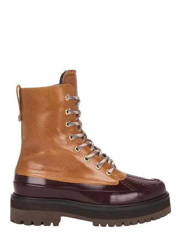 Varley Silo Winter Boot - Bordo & Camel