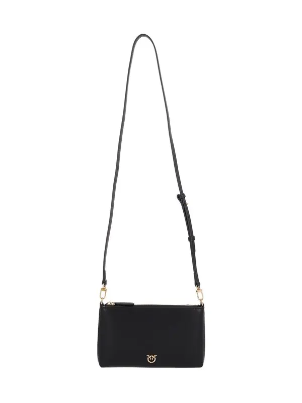 Pinko Bag With Logo - Black