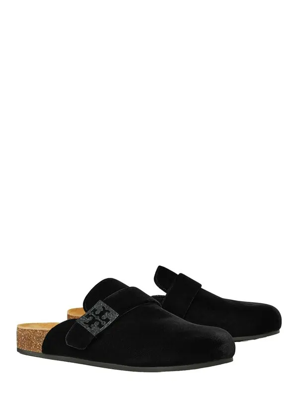 Tory Burch Mellow Pavé Mule - Perfect Black/jet