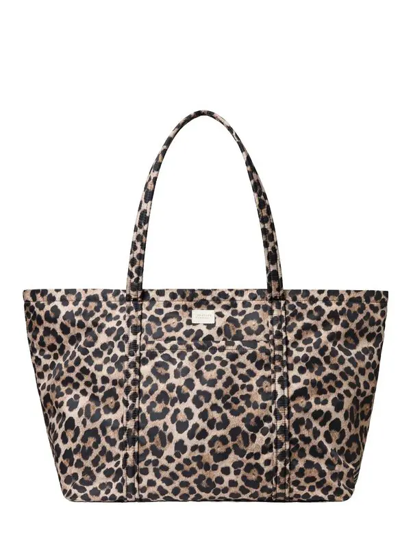 LOEFFLER RANDALL Dina Leopard Print Tote - Brushed Leopard