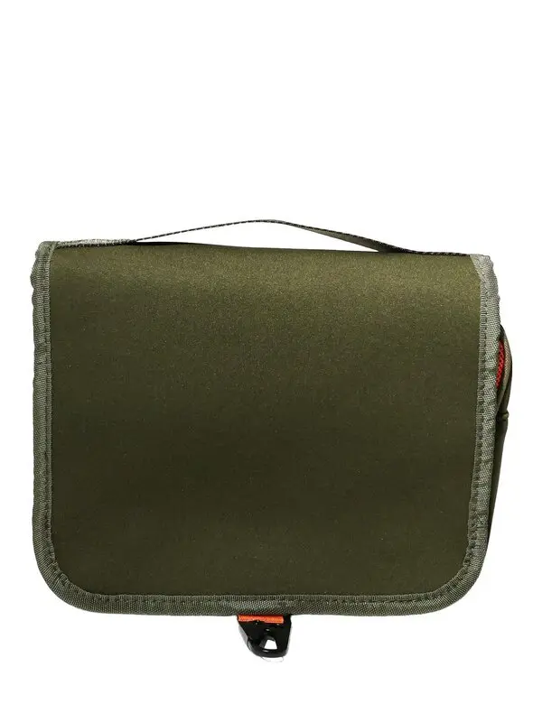 POP UPS BRAND Neoprene Water-resistant Hanging Toiletry Case - Green