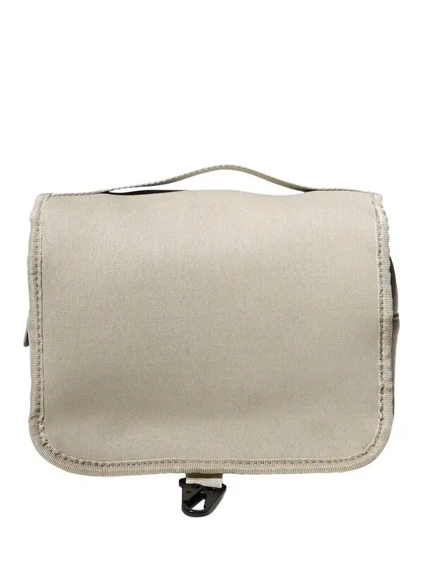 POP UPS BRAND Neoprene Water-resistant Hanging Toiletry Case - Taupe