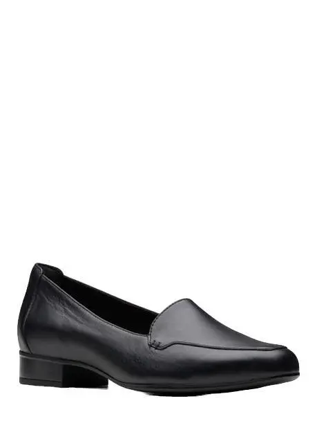 Clarks Krystine Lily Leather Pumps - Black Leather