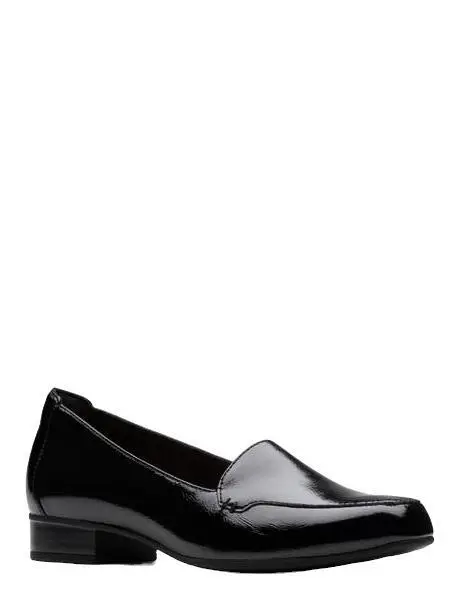 Clarks Krystine Lily Leather Pumps - Black Patent
